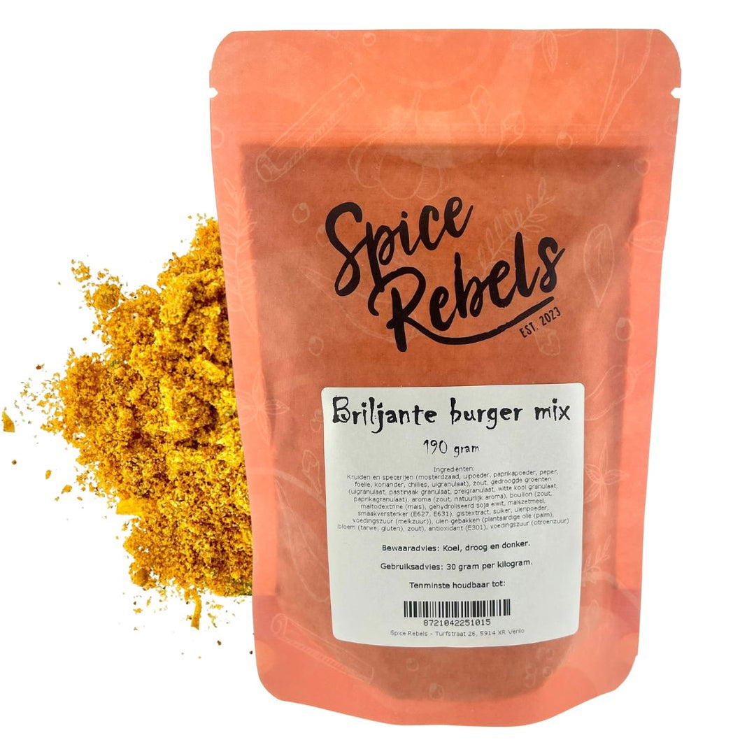 Hamburgerkruiden van Spice Rebels? Briljante burger mix 🍔
