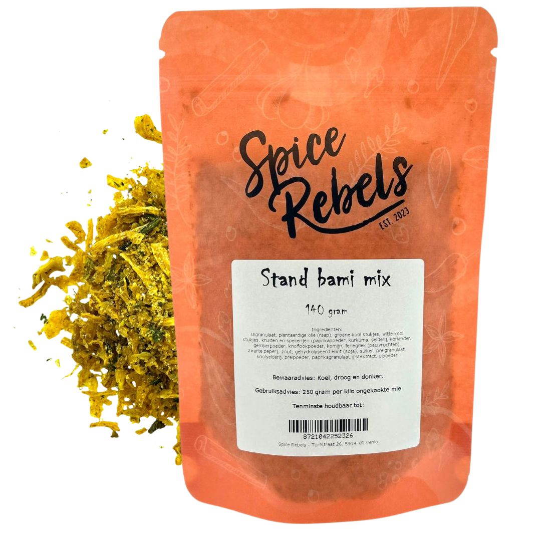 Stand bami mix - Kruidenmix voor Bami