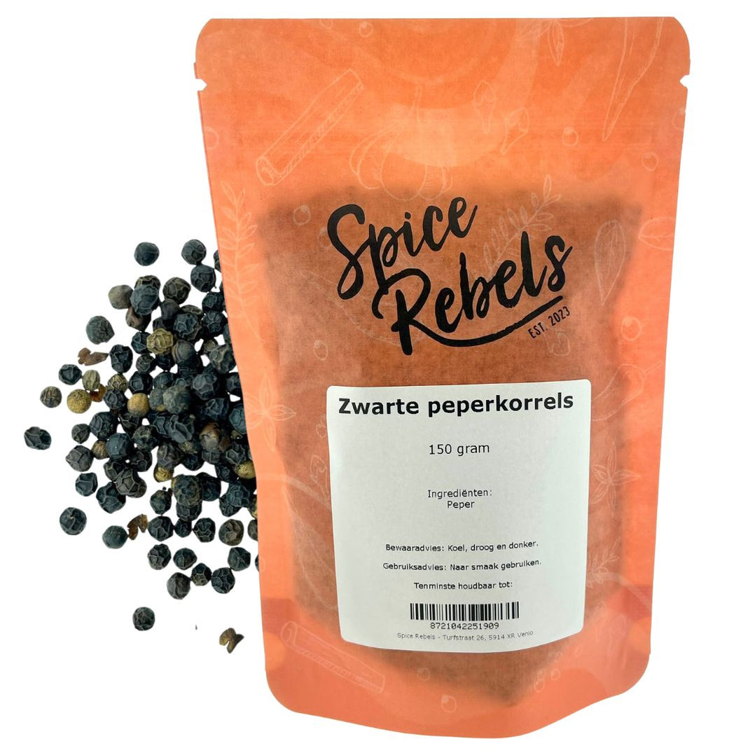 Zwarte peperkorrels voordelig kopen?